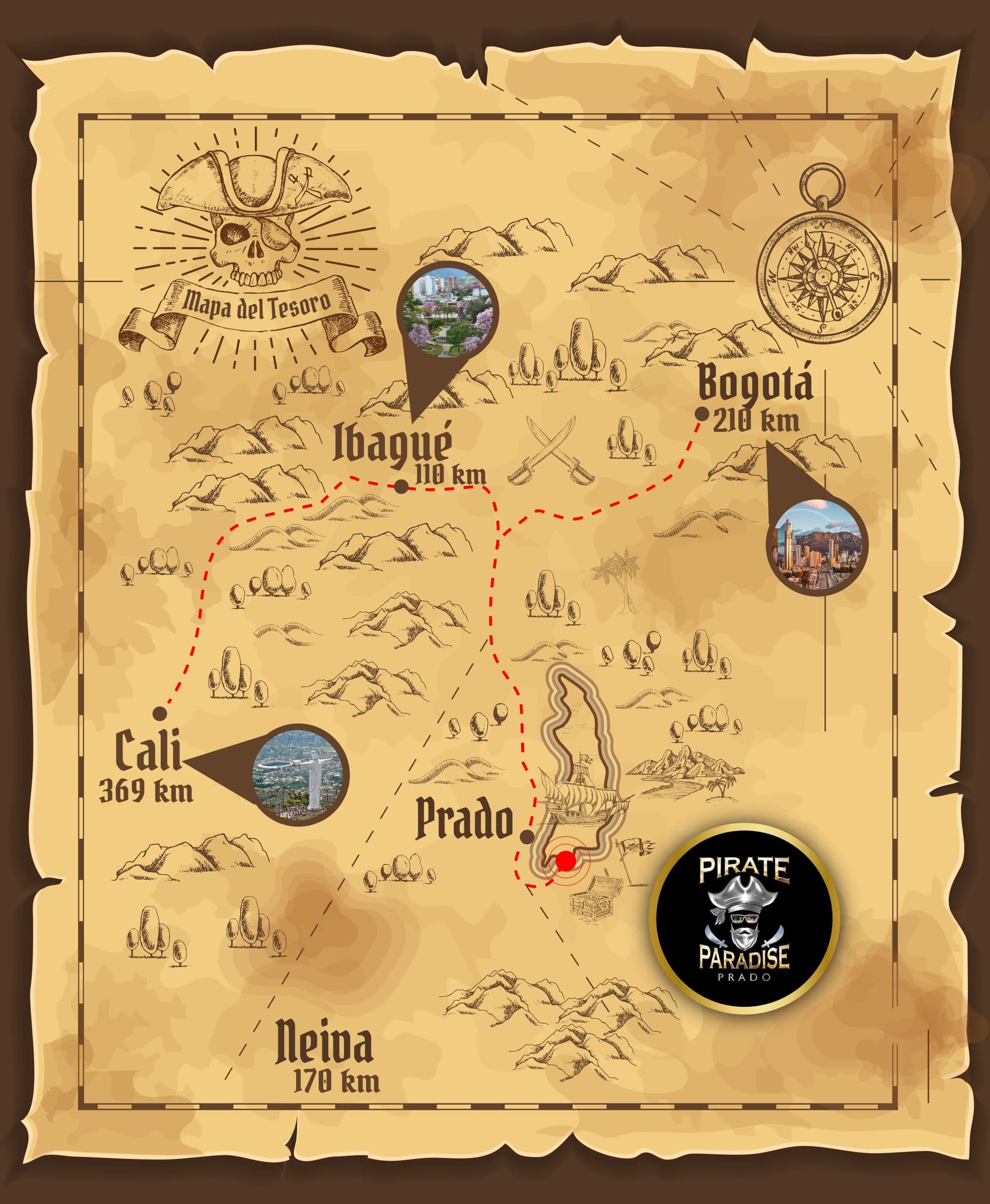 Pirate Paradise - Inversiones en Prado, Tolima